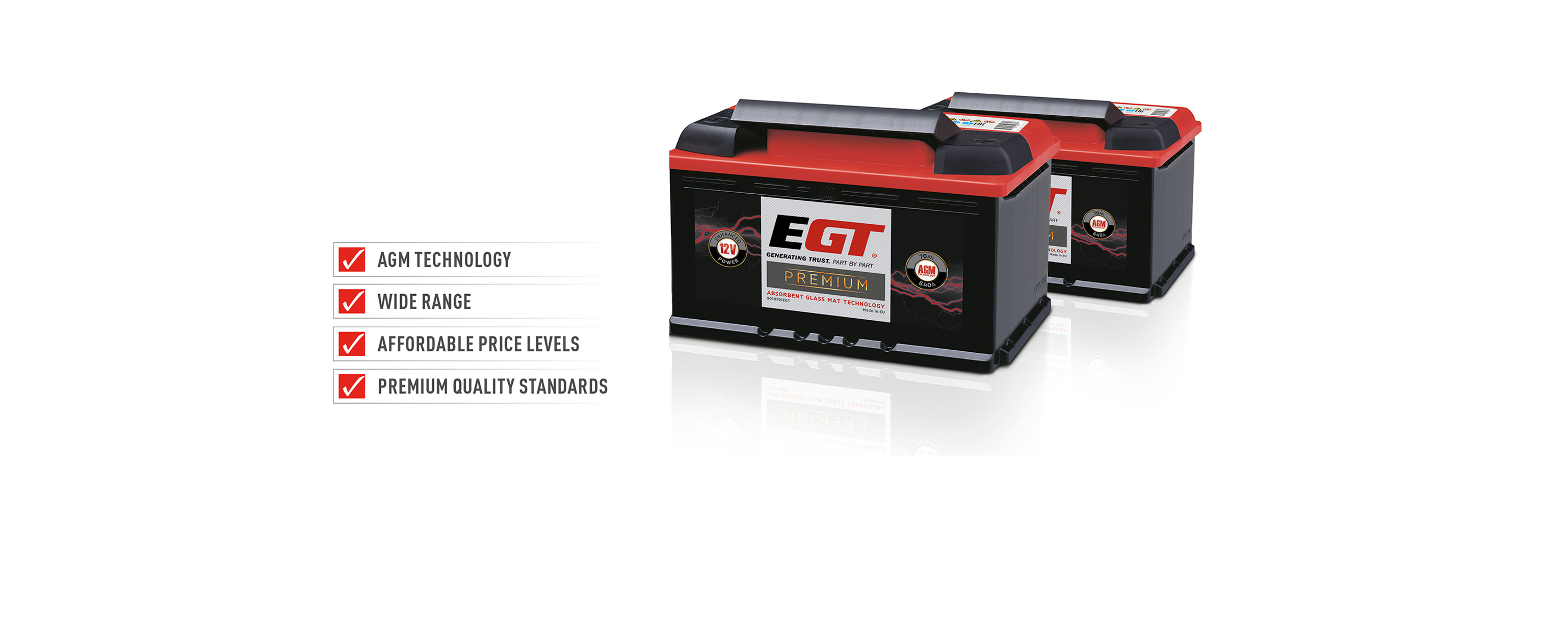 EGT Generating Trust – Part by part